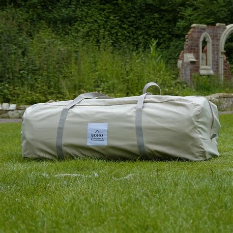 Boho Bell Tent 🌲 Premium Canvas Bell Tents And Glamping