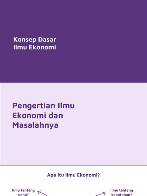 ilmu ekonomi masalah ekonomi sistem ekonomi circular flow pdf