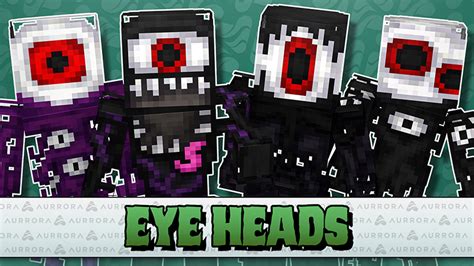 Eye Heads By Aurrora Minecraft Skin Pack Minecraft Bedrock