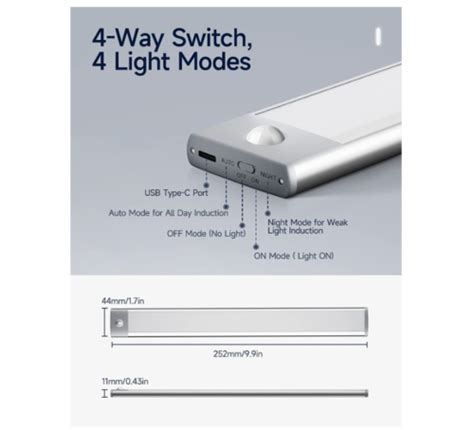 Maximize Your Led Intelligent Motion Sensor Light Bar A Comprehensive