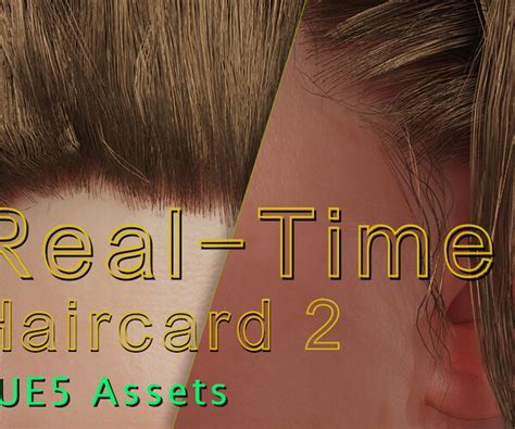 Artstation Realtime Hair 2 Ue5 Data Game Assets