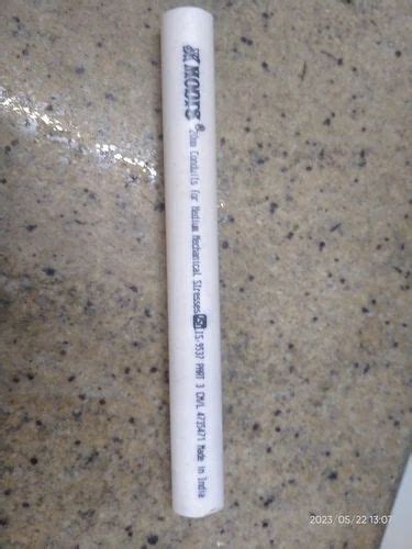 Modis White Modi Pvc Conduit Pipe Type Medium Mms Size 20 Mm At ₹ 35piece In Bengaluru