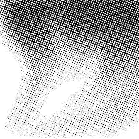Premium Vector Monochrome Halftone Vector Texture Background