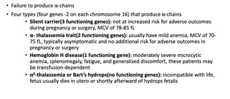 Ob Complications Hematologic Disorders More Flashcards Quizlet