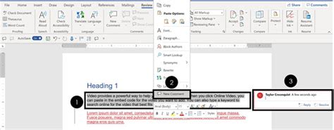 Give comments in word Word и Excel помощь в работе с программами