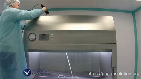 Hepa Filter Integrity Testing In The Laminar Flow Unit Youtube