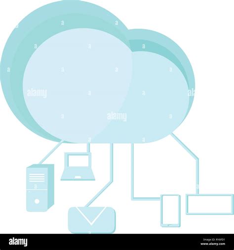Cloud Computing Icon Stock Vector Image And Art Alamy