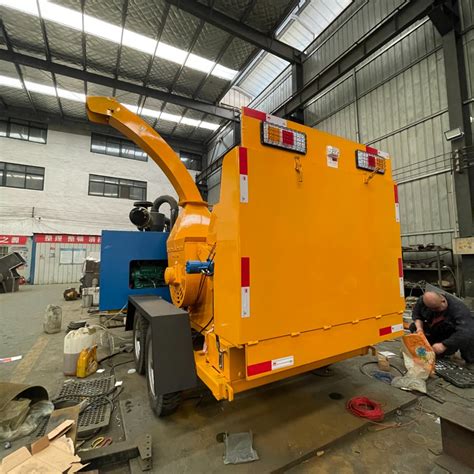 1 5th Hydraulic System Electric Hard Wood Shredder Chipper Timber