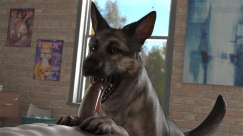 Rule 34 3d Artist Request Blowjob Canine Fellatio From Feral Female