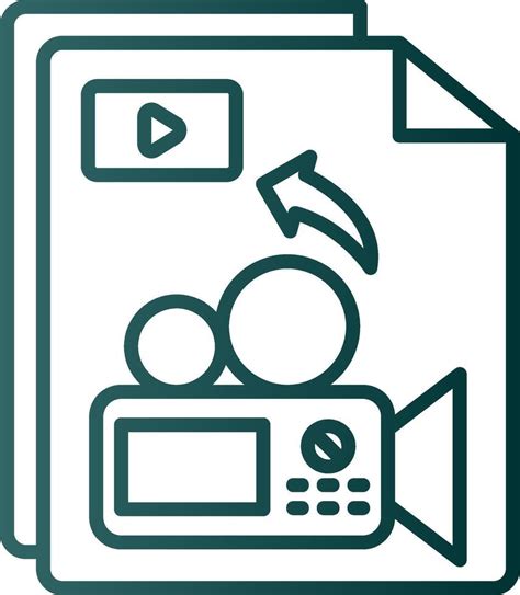 Line Gradient Icon 43636910 Vector Art At Vecteezy