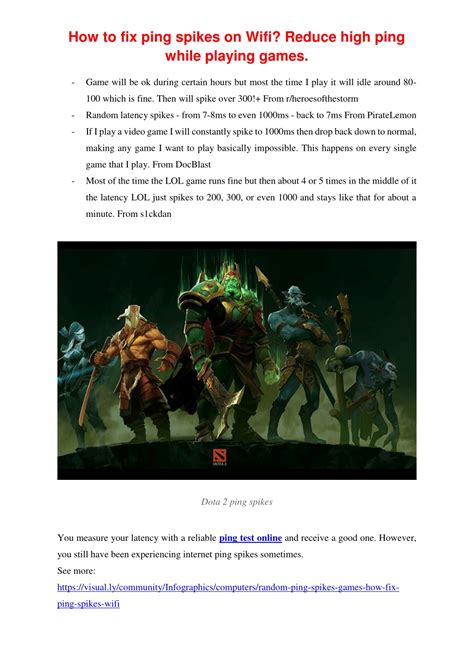 PPT How To Fix Ping Spikes On Wifi Reduce High Ping While Playing Games PowerPoint