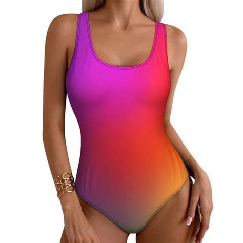 Flag Swimsuit Lgbt Pride Parade One Piece Swimwear Push Up Trd Bathing