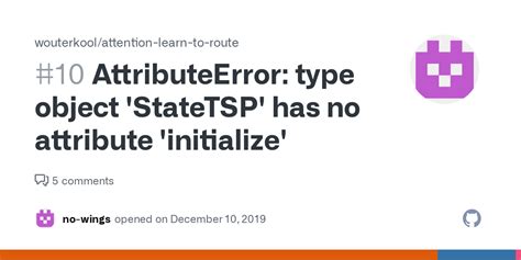 attributeerror type object statetsp has no attribute initialize