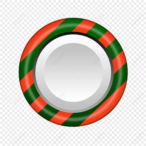 크리스마스 일러스트 테마 둥근 접시초록줄무늬일주 Png 일러스트 무료 다운로드 Lovepik