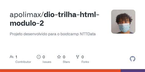 Github Apolimax Dio Trilha Html Modulo Projeto Desenvolvido Para O Bootcamp Nttdata