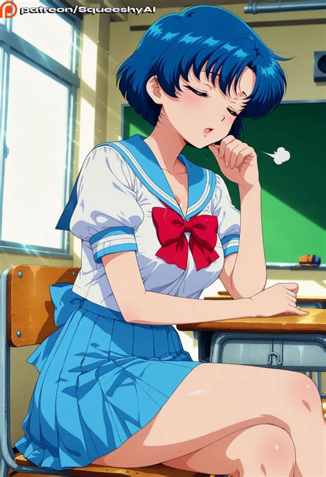 Sailor Mercurymizuno Ami Sailor Moon By Squeeshygen On Deviantart