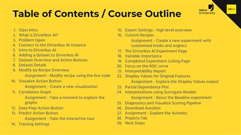 H2o Driverless Ai Starter Course Slides And Assignments Pdf