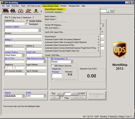 Ups Export Information Code Greenday 2009