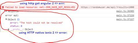 Get Ionic 2 Error Ionic V3 Ionic Forum