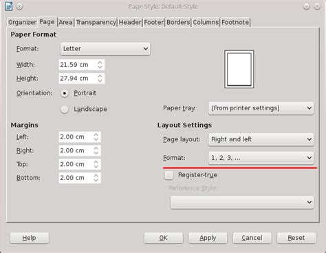 Numbering Of Pages In LibreOffice Writer DniM RuoY NepO