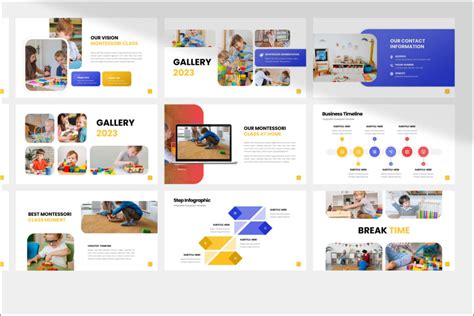 Professional Montessori Class Presentation Template Nulivo Market