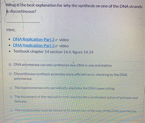 Solved 5 Question 14 What Is The Function Of Dna Ligase Hint • Dna 1 Answer