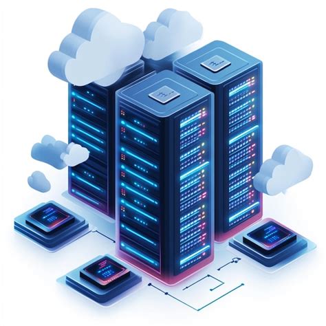 Premium Photo A Vps Server With Virtualized Resources For Multiple Users