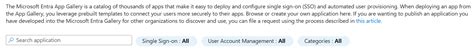 Overview Of The Microsoft Entra Application Gallery Microsoft Entra