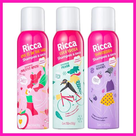 Shampoo A Seco 150ml Ricca Escorrega O Preço