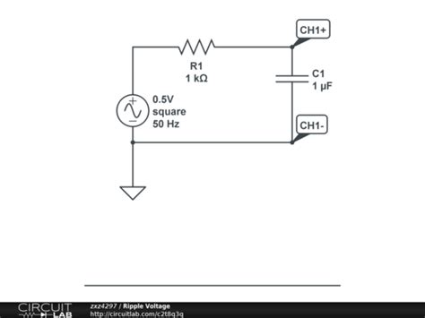 Ripple Voltage CircuitLab