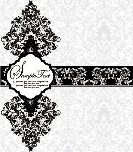 클래식 레트로 테두리 벡터 Eps Uidownload