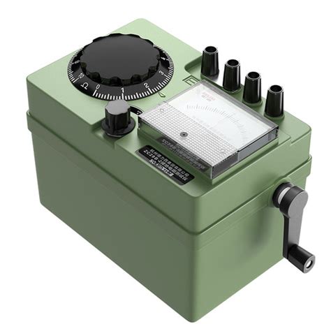 Delixi Ground Resistance Tester High Precision Portable Lightning Meter