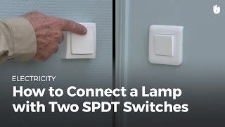 How To Connect A Light With A Switch Electricity For Everyone Basic Lessons Sikana