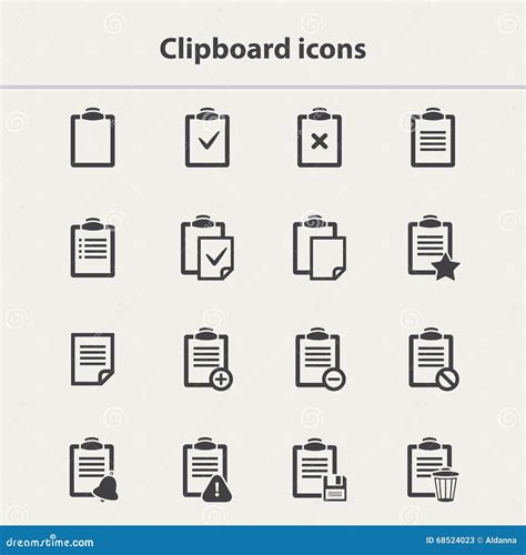 Set Clipboard Icons Document With Approval Check Icon Quality Sign Checklist With Pencil
