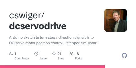 GitHub Cswiger Dcservodrive Arduino Sketch To Turn Step Direction Signals Into DC Servo