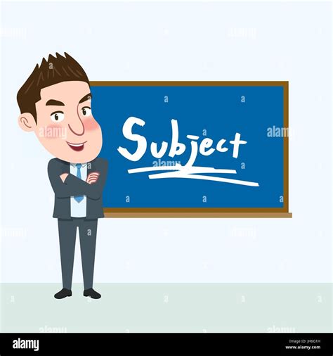 Drawing Flat Character Design Lecture Concept Vector Illustration
