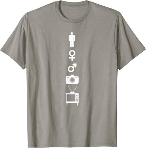 Person Woman Man Camera Tv Trump Cognitive Test Meme T Shirt Aopprinter