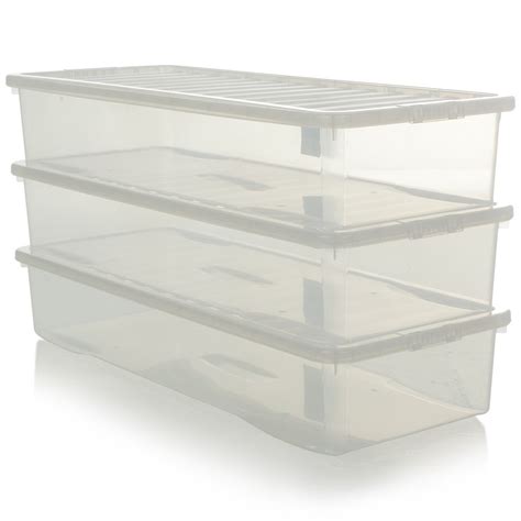 Buy Extra Long And Shallow Plastic Storage Box Perfect For Reptiles