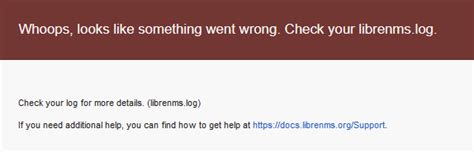 lnms parameter set issue · issue 14723 · librenms librenms · github