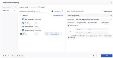 Query Data Based On A Text Field Quick Bi Alibaba Cloud Documentation Center