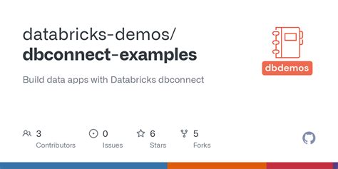 GitHub Databricks Demos Dbconnect Examples Build Data Apps With Databricks Dbconnect