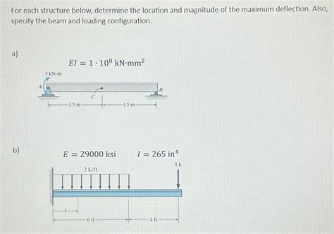 Solved For Each Structure Below Determine The Location And Chegg