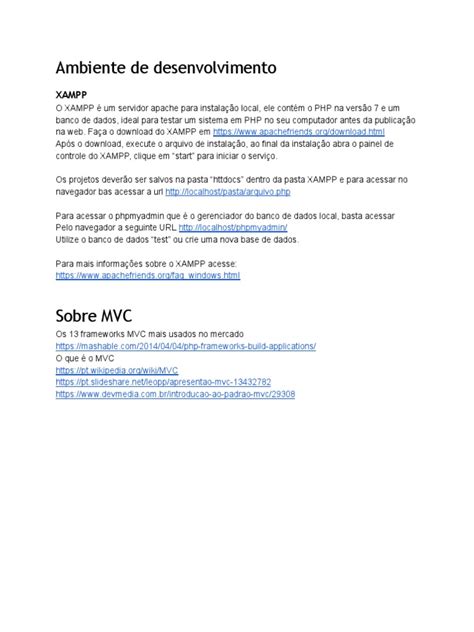 Curso Php And Codeigniter 4 Pdf Model View Controller Mvc Php