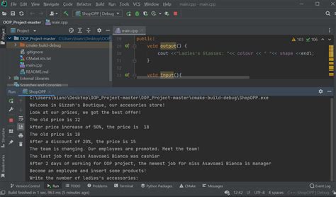 GitHub BiancaGabriela OOP Project