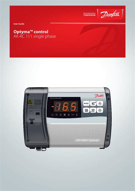 Pdf Optyma Control Ak Rc 111 Single Phase Danfoss Dokumen Tips