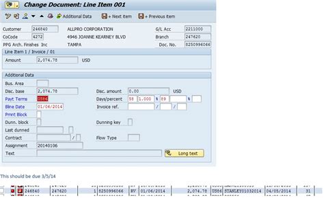 Solved Payment Terms And Baseline Dates Sap Community