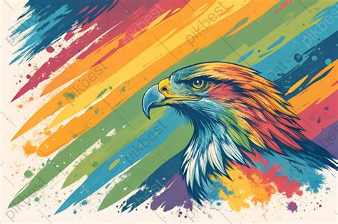 A Vibrant Background Made Up Of Bold Multicolored Brush Strokes Layered Dynamically Backgrounds