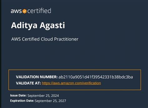 Aditya Agasti On Linkedin Aws Cloudpractitioner Cloudcomputing