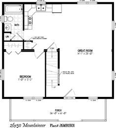24x24 Cabin Floor Plans With Loft Loft Floor Plans House Plan With Loft Cabin Floor Plans