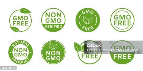 비 Gmo 라벨 Gmo 무료 아이콘 건강한 유기농 식품 개념 태그 제품 패키지 엠블럼 스티커에 대한 Gmo 디자인 요소가 없습니다 농업 식품 기호 에코 비건 바이오 스탬프